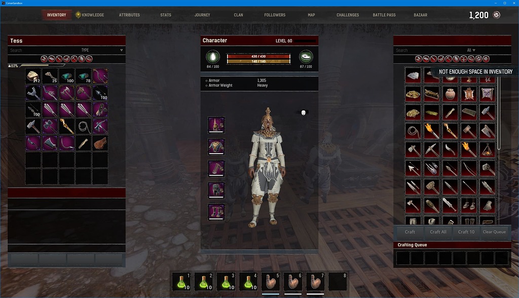 Dead Toolbar Slot From Inventory Bug - PC Bug Reports - Funcom Forums