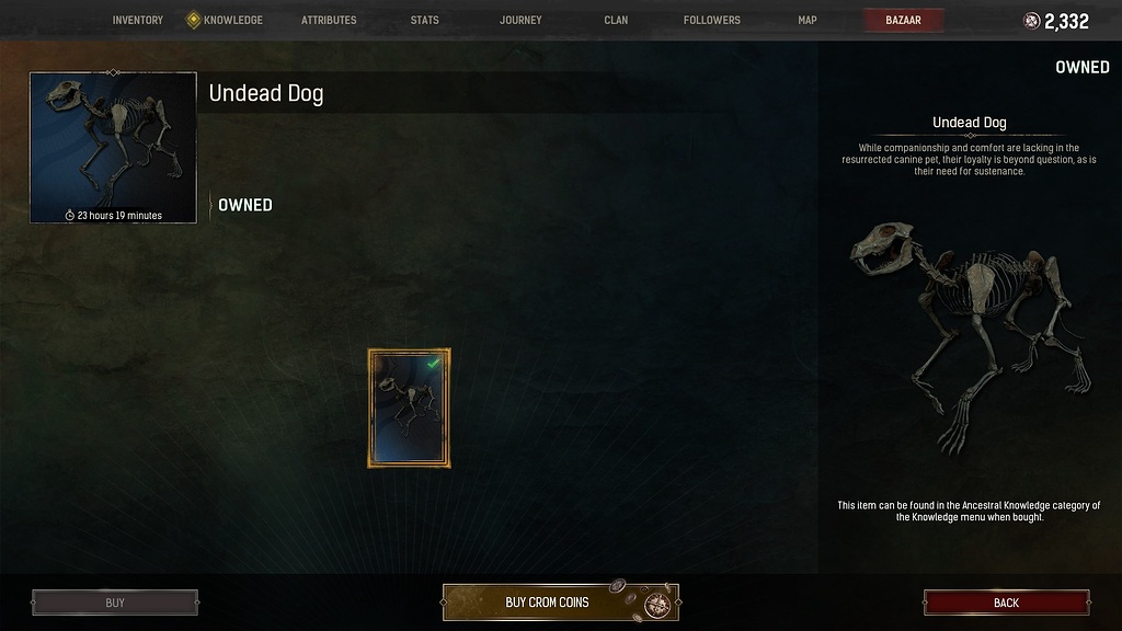 Undead Dog at Bazaar does not have DBNO - Players Helping Players ...