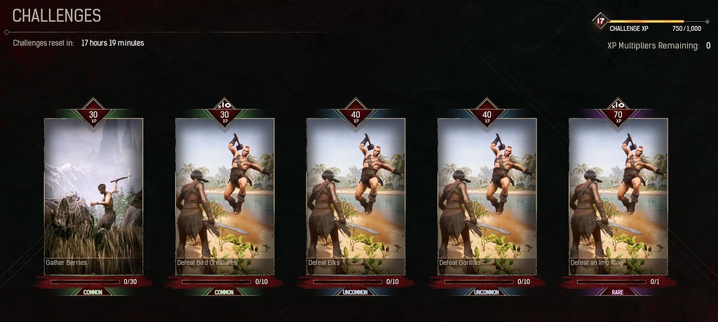 Battlepass not progressing on gather berries and Imp King and bird creatures - PC Bug Reports ...