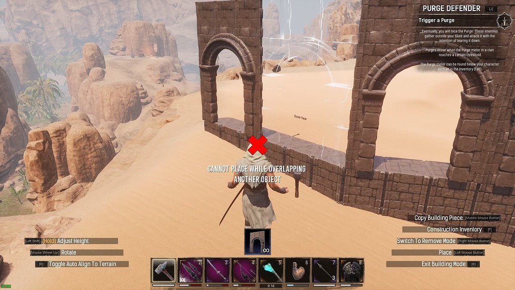 Building gates next to each other broken by building modifications ...