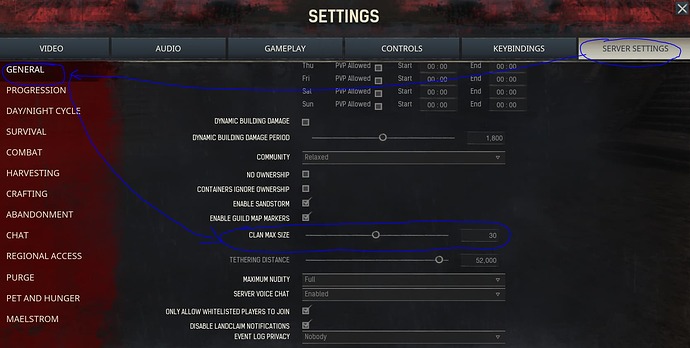 Admin has not enabled the option to invite any players outside your ...