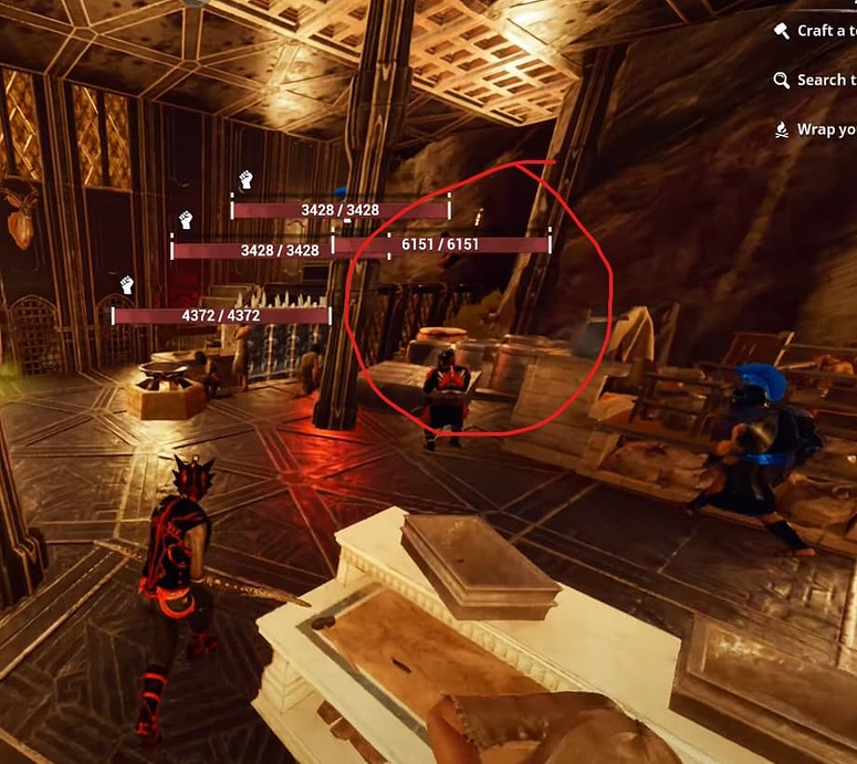 Attacking tribe(NPC) goes below map(in textures during purge) - PC ...