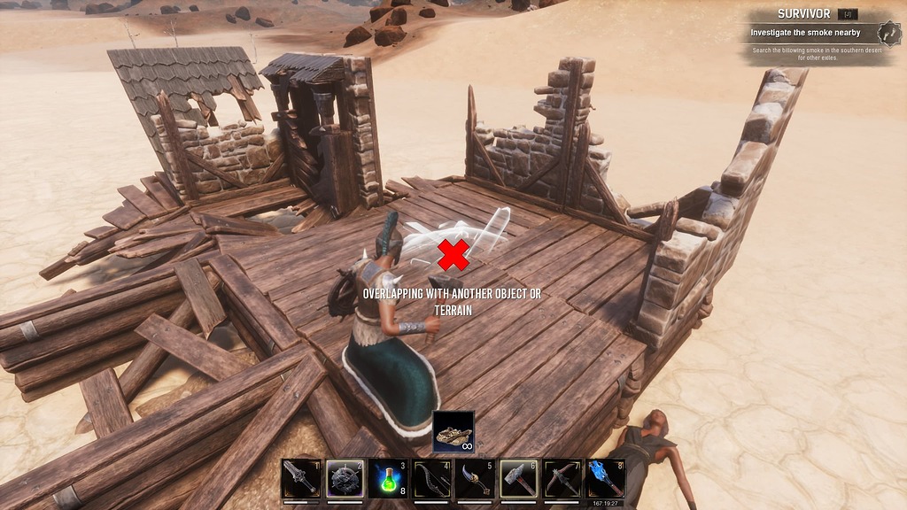 War Torn Ruins - can´t place any kind of the Rubble - PC Bug Reports - Funcom Forums