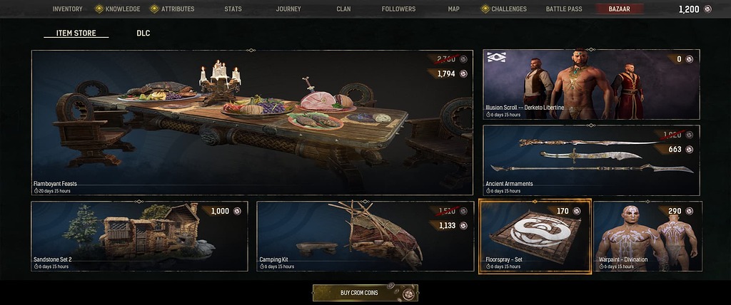 Bazaar visually stretched out - PC Bug Reports - Funcom Forums