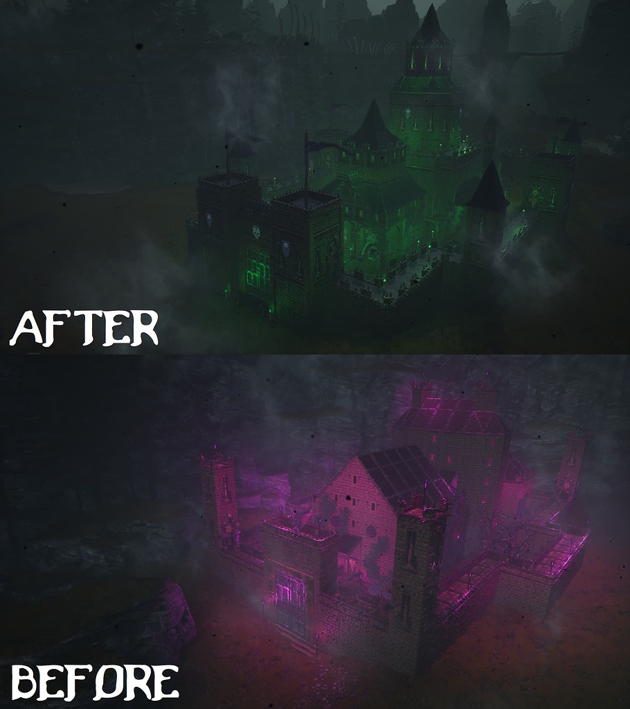 Upcoming Necromancer Castle Build - Creative Corner - Funcom Forums