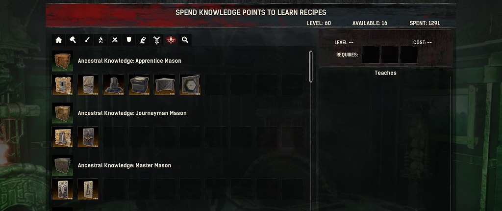 Battlepass/Bazaar recipes randomly disappear - PC Bug Reports - Funcom Forums