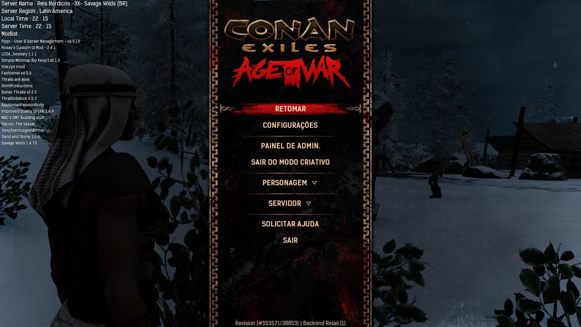 Serv: savage wilds [br] - PC Servers & Clans - Funcom Forums