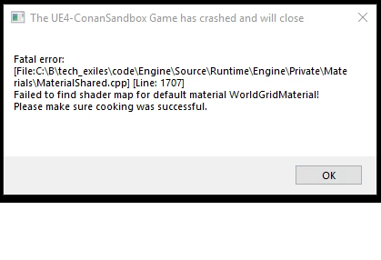 Game crash by a missing file or perfomance - Page 3 - PC Bug Reports - Funcom Forums