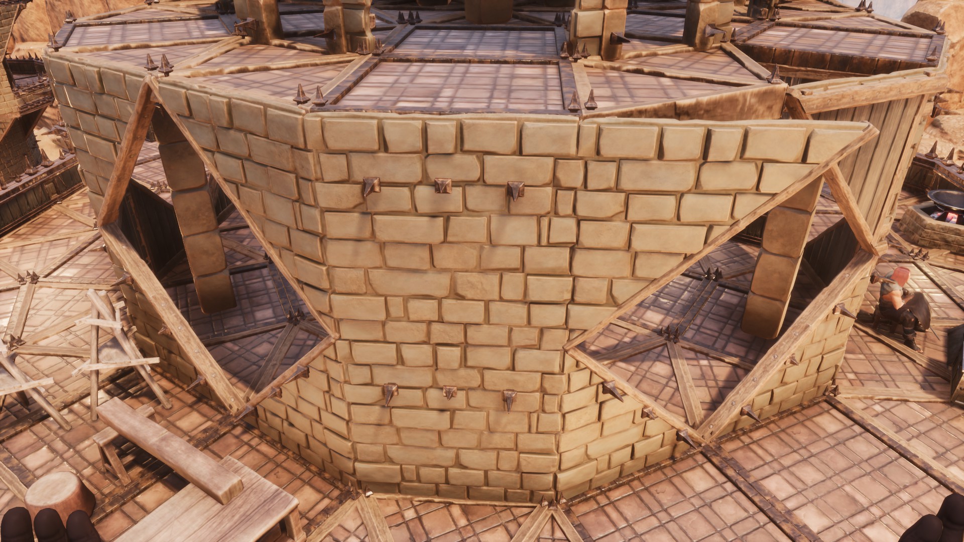 Right-sloping inverted wall segments - PC Bug Reports - Funcom Forums