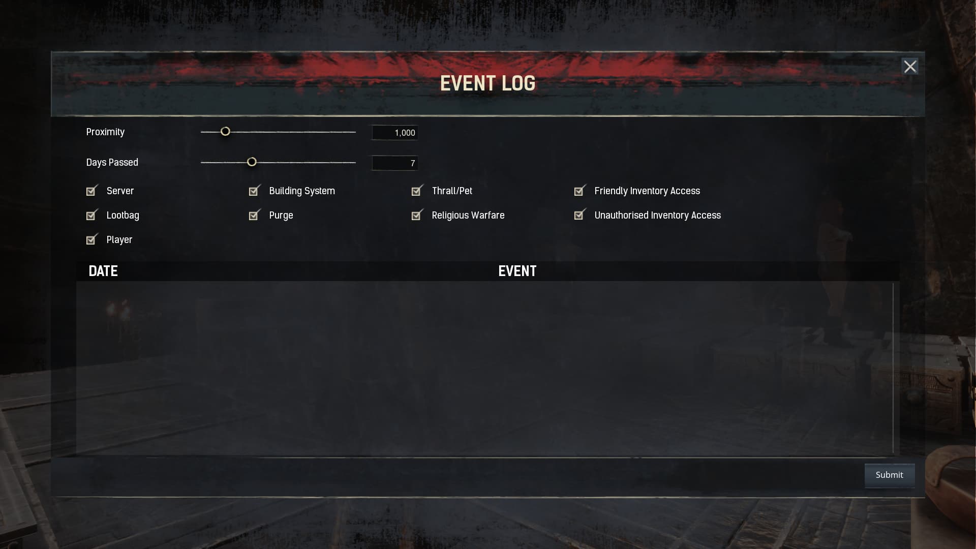 Buildings and thralls disappear… - PlayStation Bug Reports - Funcom Forums