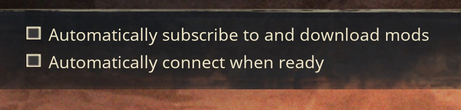 Automatically Subscribe / Automatically Connect - PC Discussion - Funcom Forums