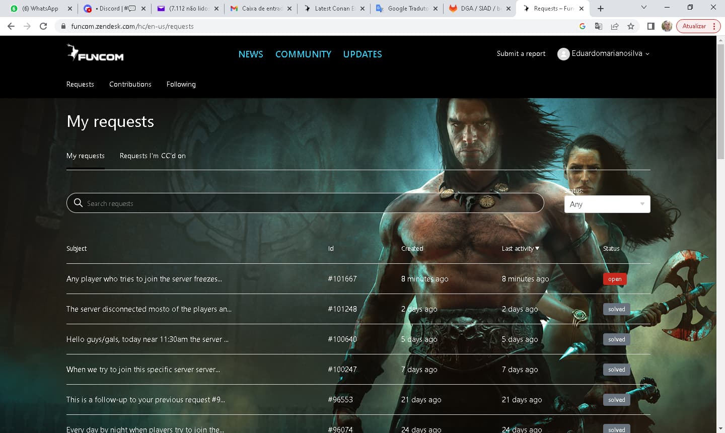 Serv 1977 PVEC oficial OFF-LINE 14/MAR/2023 - Page 5 - Players Helping Players - Funcom Forums
