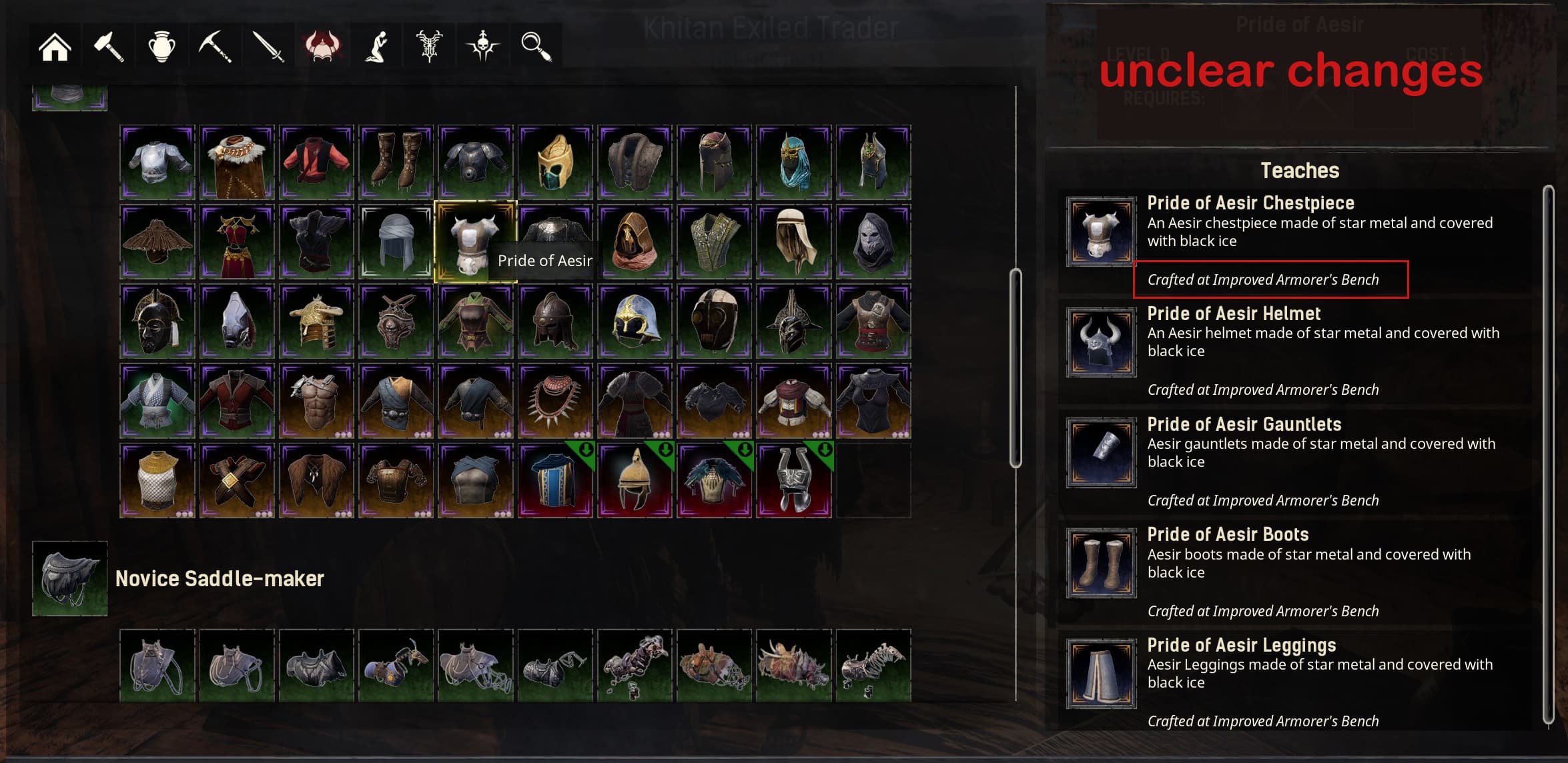 [BUG Report] Various Knowledge Tab bugs - PC Bug Reports - Funcom Forums