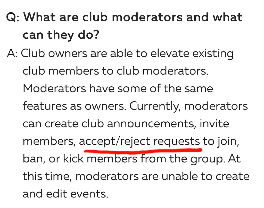 Moderator role clarification - Clubs - Zwift Forums