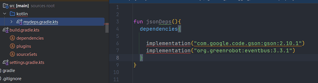 How to add a dependency block in *.gradle.kts as plugin? - Help/Discuss - Gradle Forums