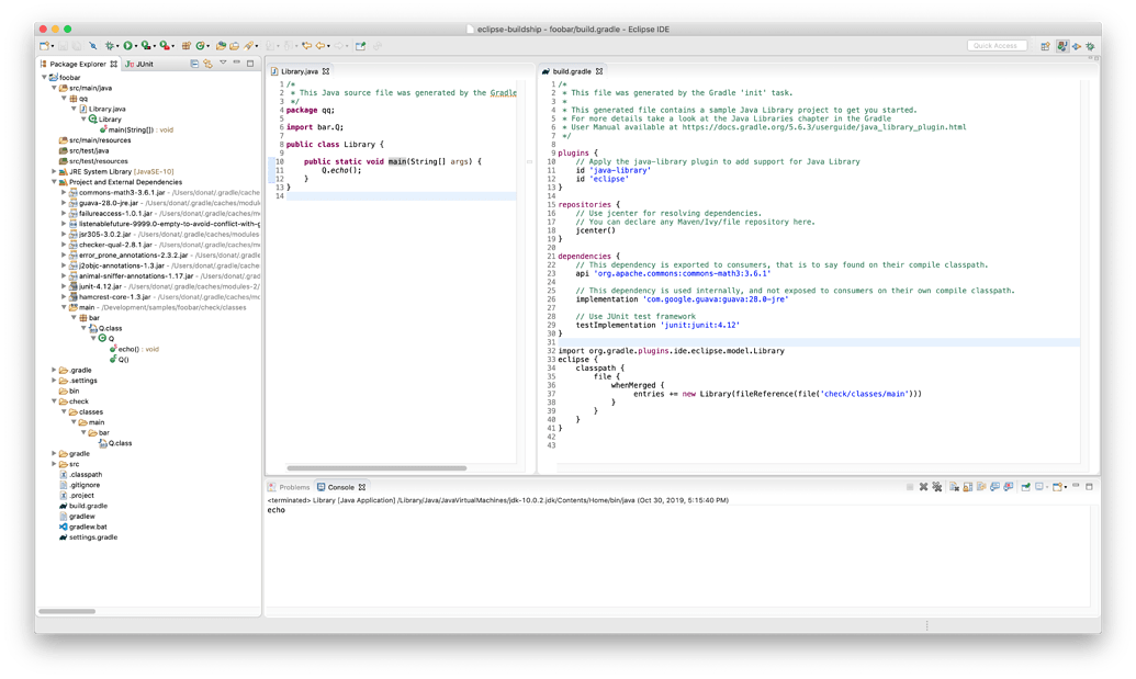 Adding A Library To Classpath File In Eclipse Buildship Gradle Forums