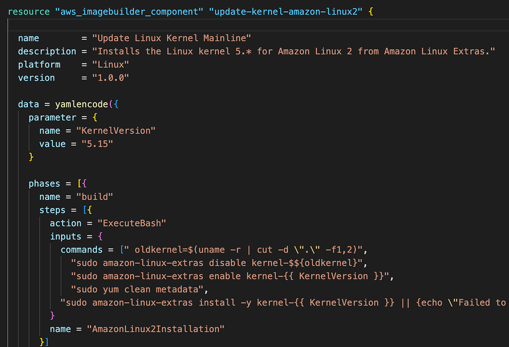 AWS Image Builder Component - AWS - HashiCorp Discuss