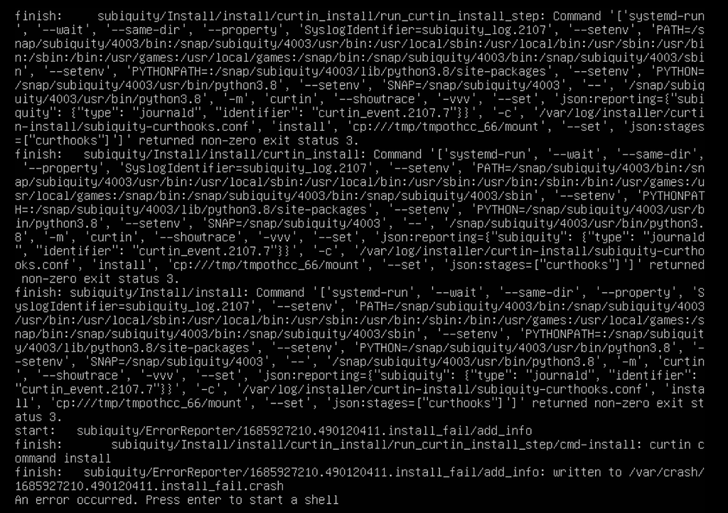 Trouble creating Ubuntu 22.10 template in vSphere Stuck on Trouble creating Ubuntu 22.10 template in vSphere Stuck on