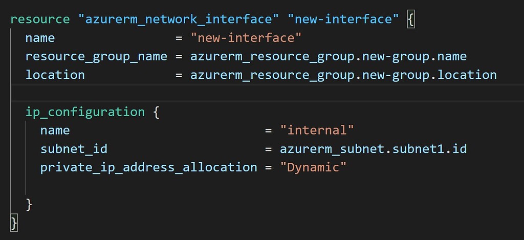 Public ip configuration to network interface of azure - Terraform ...