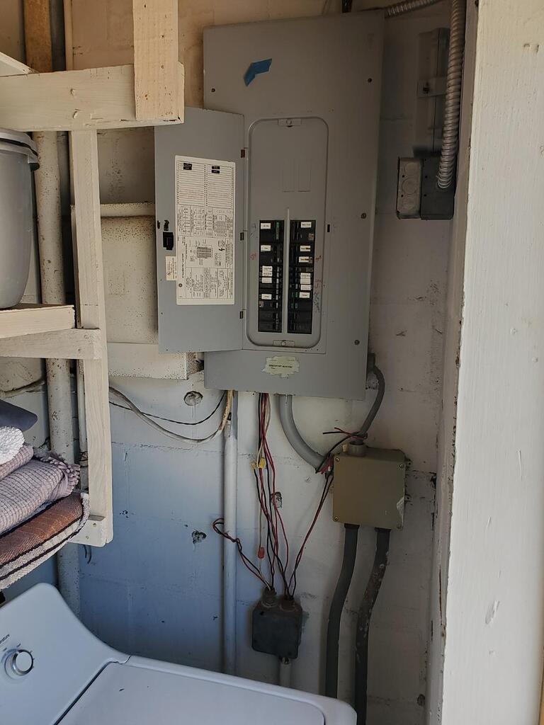 Service panel at detached structure - Electrical Inspections ...