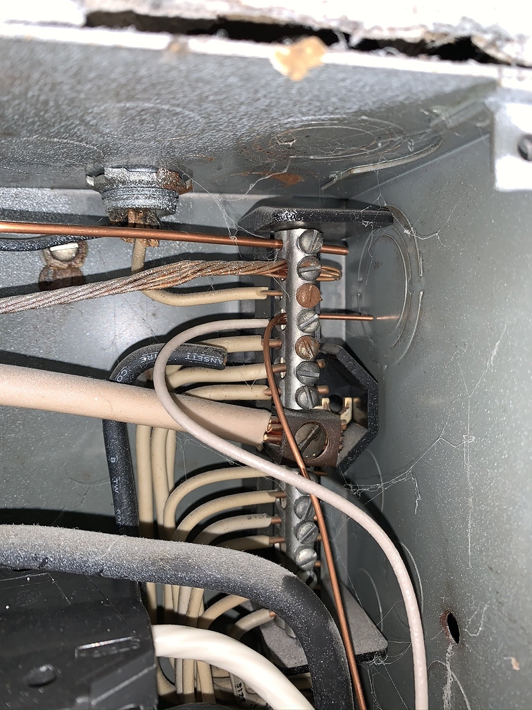 Split bus panel now being used as a sub panel - Electrical Inspections ...