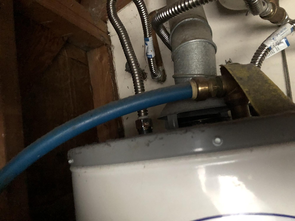 Water Heater Overflow Pipe material ? - Plumbing Inspections ...