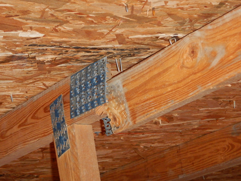 Damaged Trusses - I've never seen this many truss issues in one attic - Structural Inspections ...