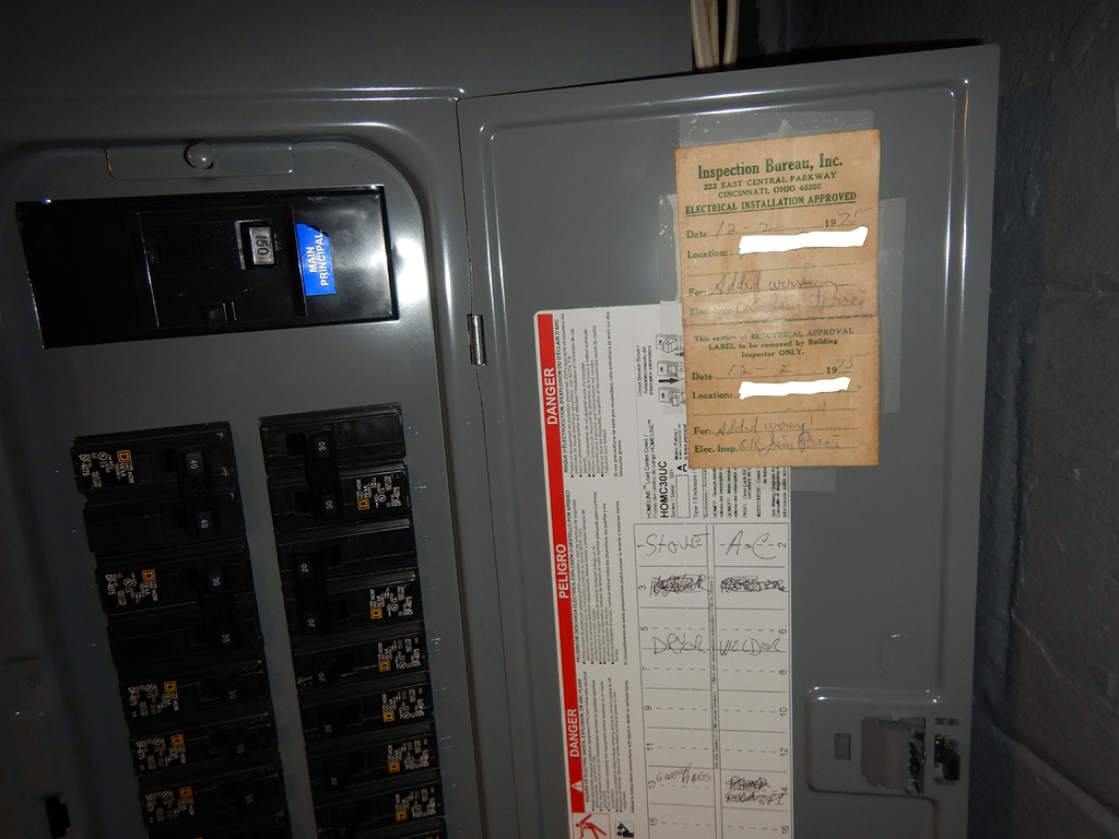 New Panel - Old sticker - Electrical Inspections - InterNACHI®️ Forum