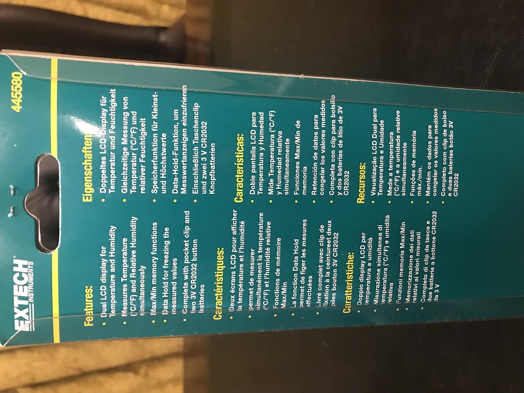 Auction: Extech 445580: Humidity/Temperature Pen - Cozy Coats for Kids ...