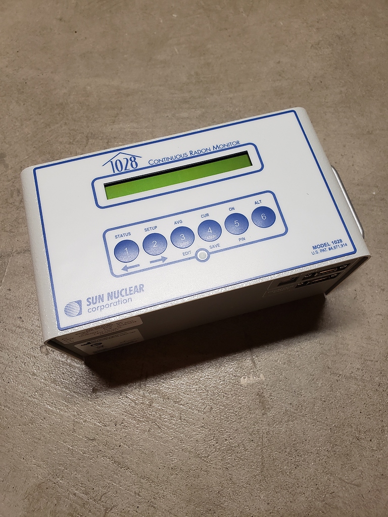 SunNuclear 1028 Radon Monitor for sale - Classified Ads - InterNACHI®️ ...