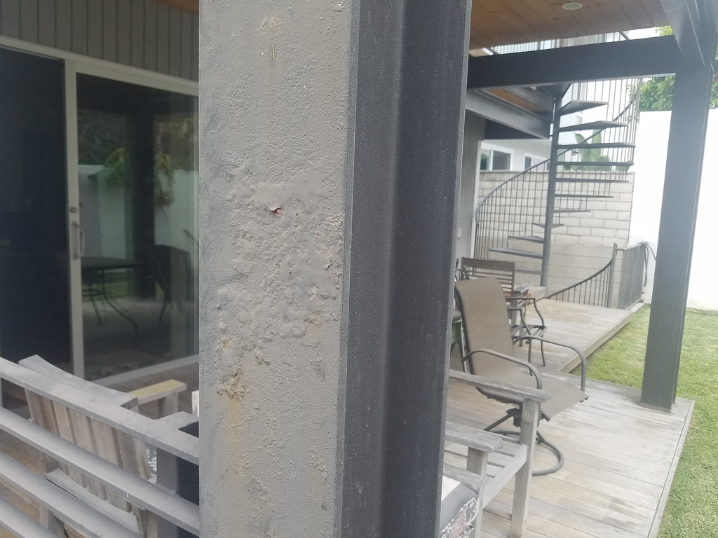 Steel structural coating and rust - Exterior Inspections - InterNACHI®️ ...