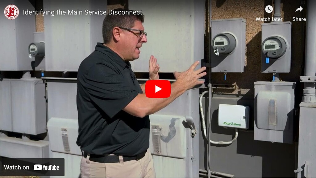 Identifying the Main Service Disconnect Video - Commercial Inspections ...