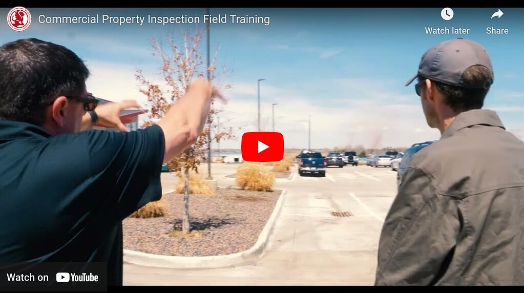 Insider Look: Commercial Property Inspection Field Training ...