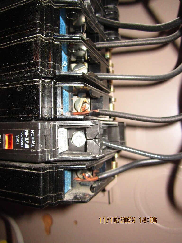 Breaker conductor connection - Electrical Inspections - InterNACHI®️ Forum