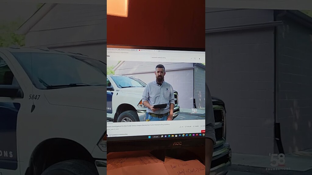 Another lying, scamming interior basement drain tile system company ...