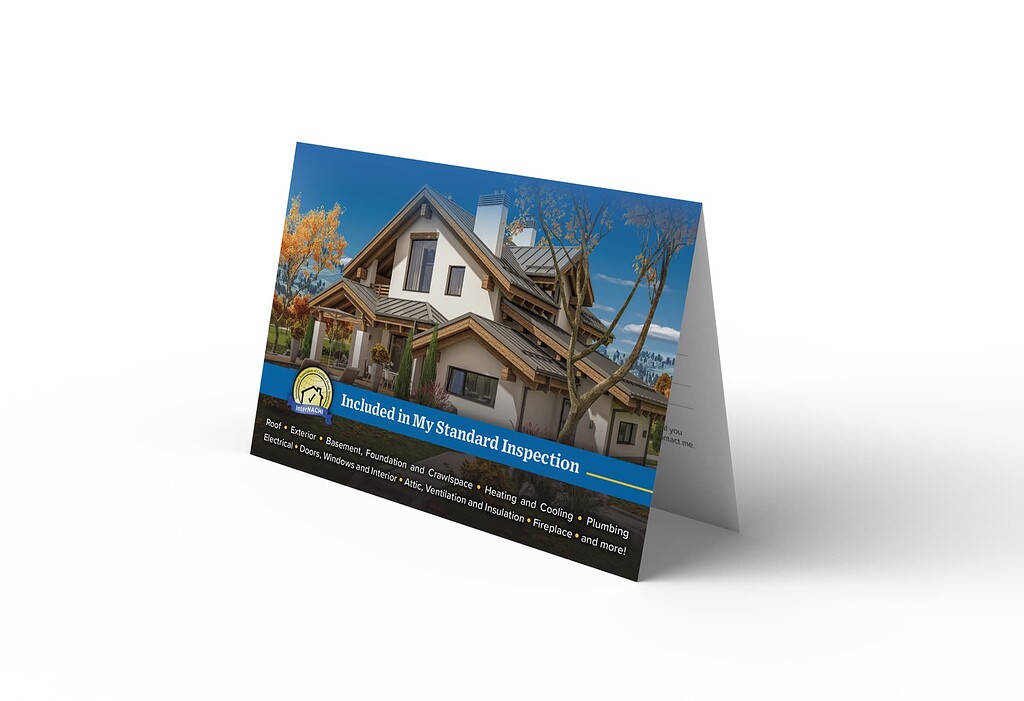 **New Fold-Over Leave Behind Cards** - InterNACHI®️ Forum
