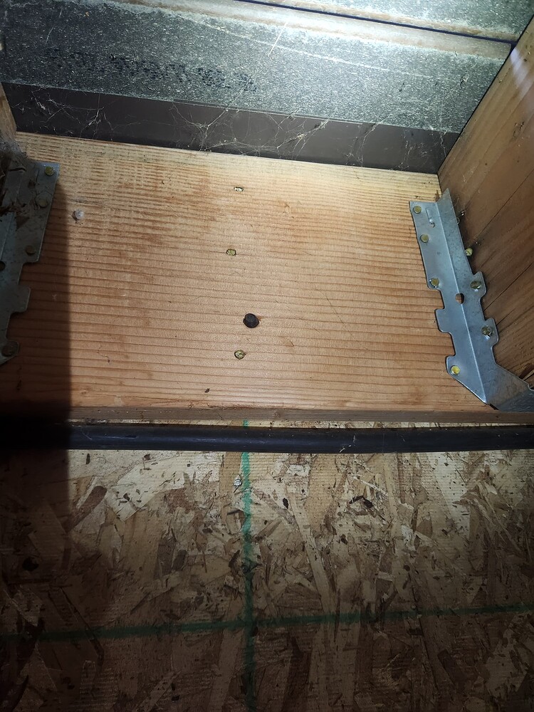 Timberlock bolts for ledger - InterNACHI®️ Forum