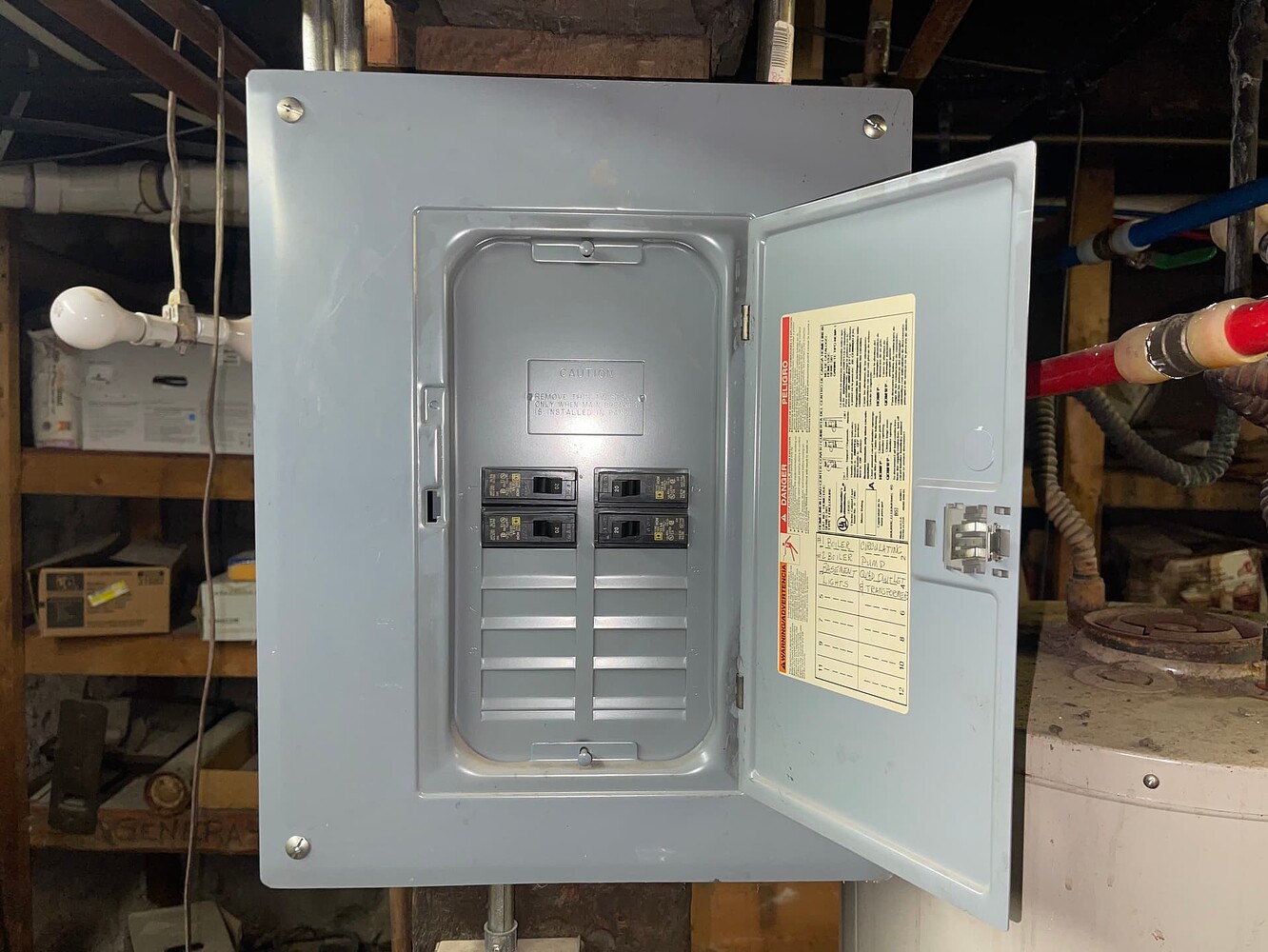 Isn't this electrical panel enclosure supposed to have a grounding bus ...