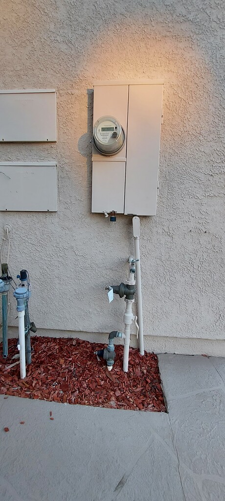 Water system / water pipe below the electrical panel - InterNACHI®️ Forum