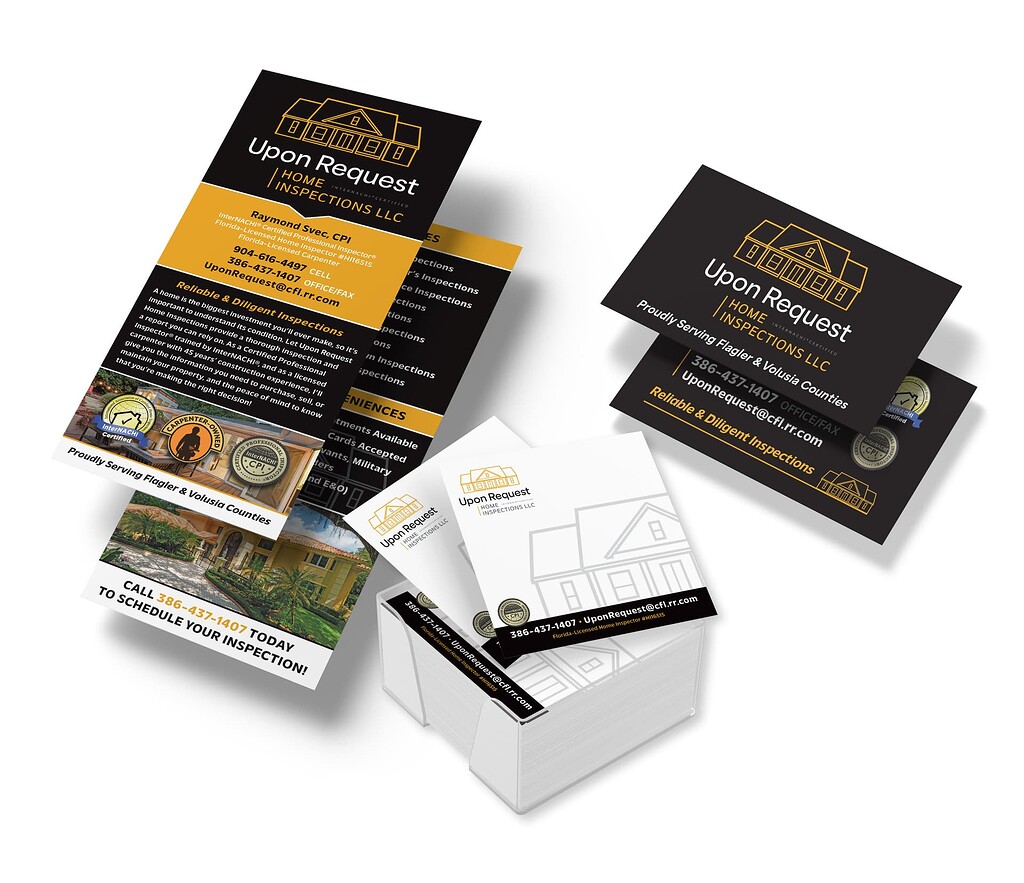 New *FREE* Rack Card, Business Card, and Sticky Note Design for Upon ...