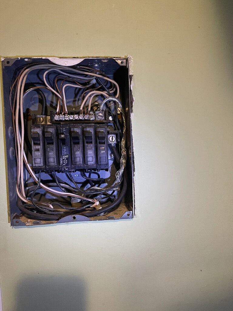 Electric Sub Panel - Wrongly wired - Electrical Inspections ...