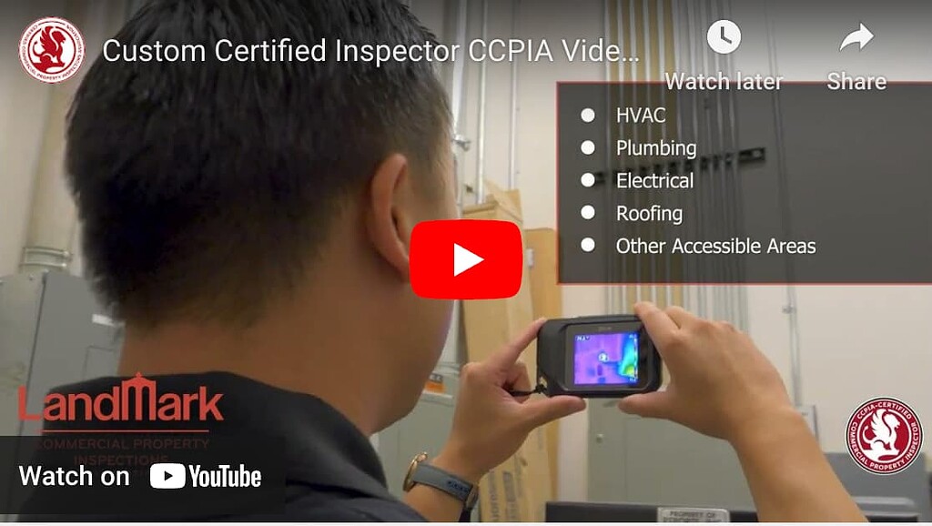 Free Custom Marketing Videos for CCPIA Members - Commercial Inspections / CCPIA - InterNACHI®️ Forum