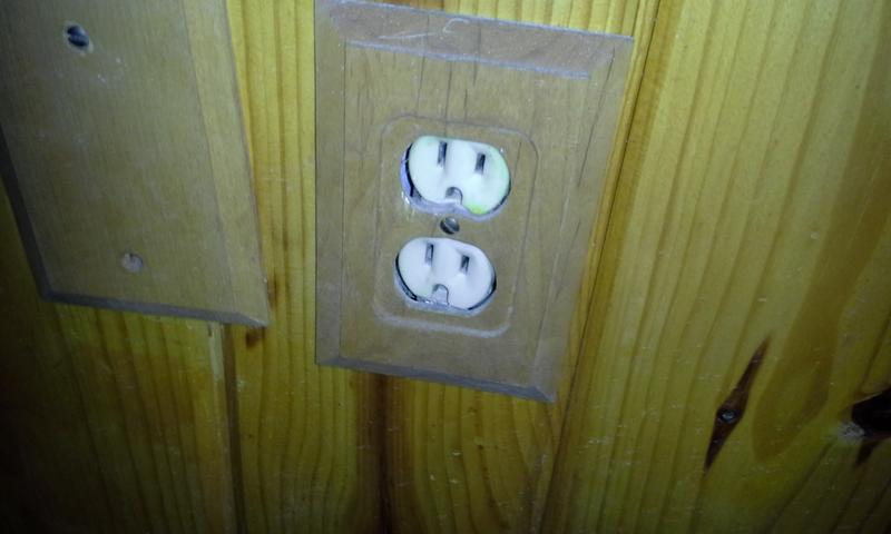 Wood Face/Cover plates on Electrical outlets - Electrical Inspections ...