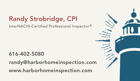 business card design for Harbor Home Inspection - InterNACHI®️ Forum