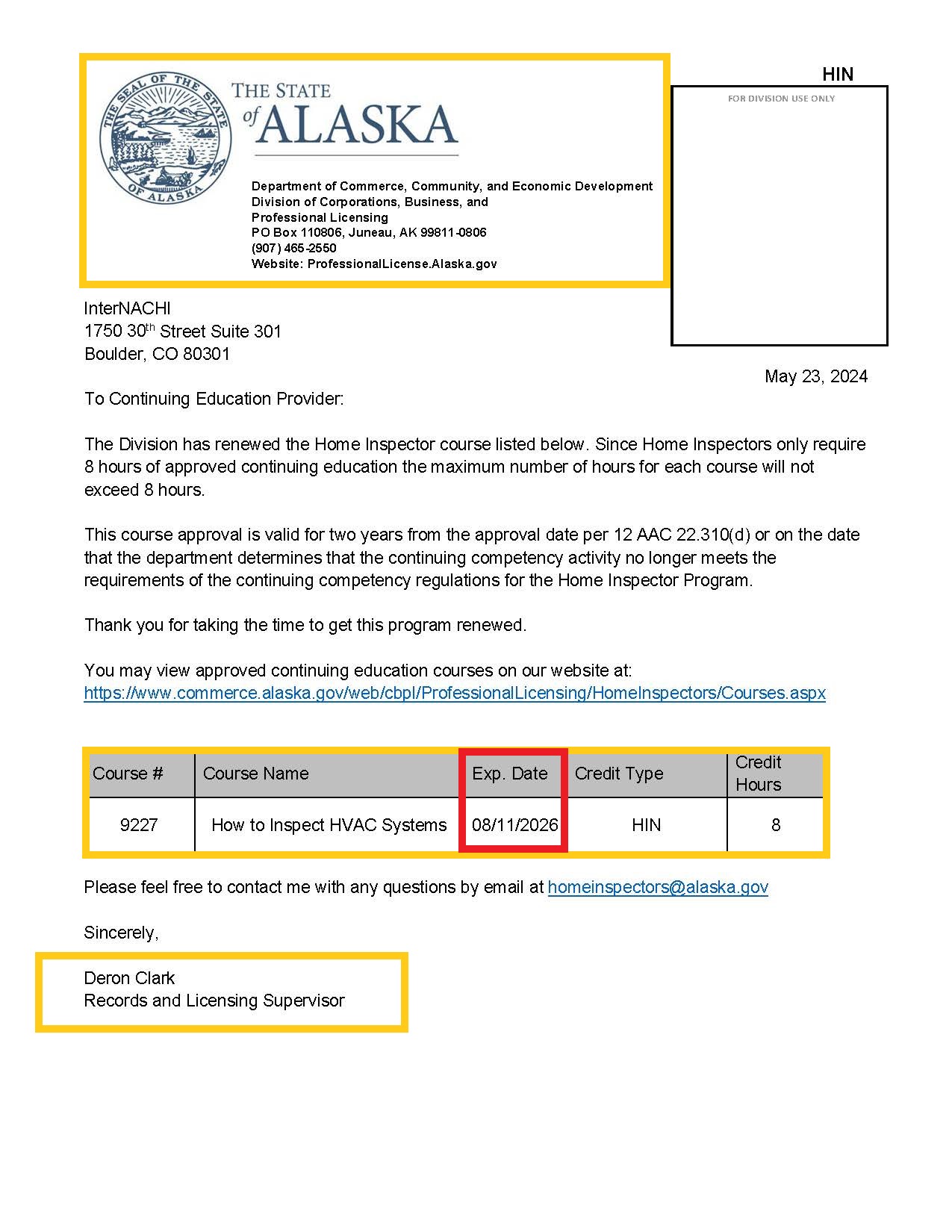 Alaska Department of Commerce, Community, and Economic Development ...