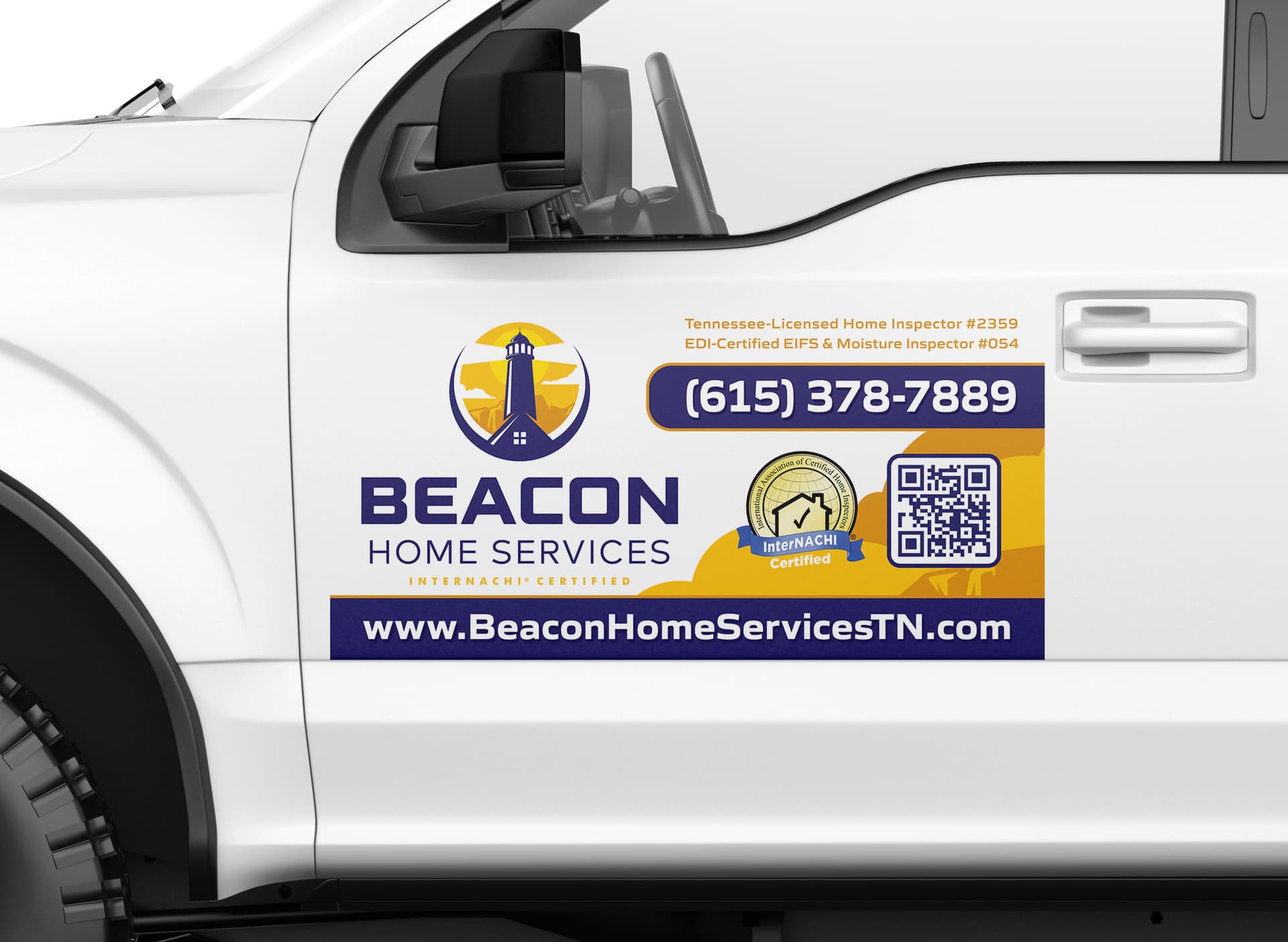 *FREE DESIGN* for Beacon Home Services’ Business Card + Vehicle Magnet ...