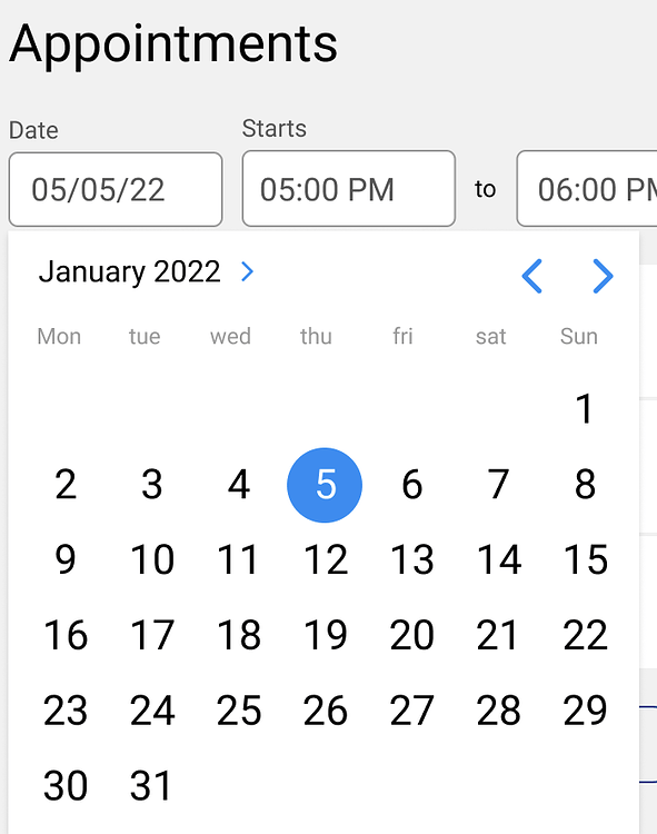 On click button dattime calendar should show - Ionic Angular - Ionic Forum
