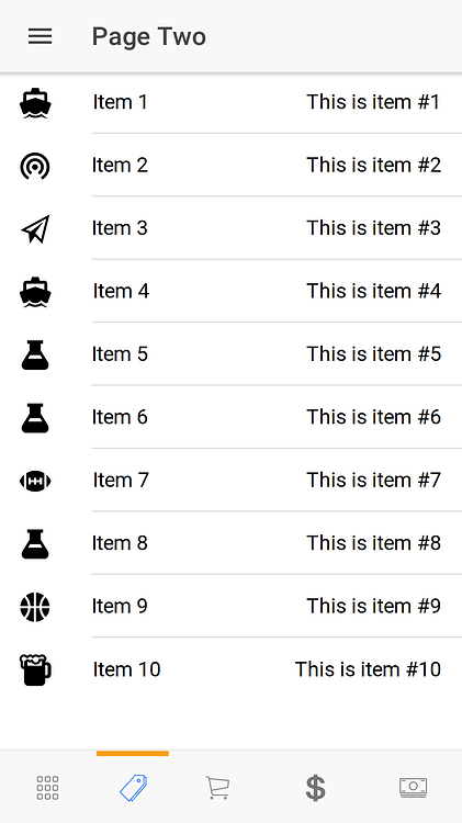 How To Show Tabs On All Pages In My Code It Only Working On Selected Pages Which I Add In Tabs 