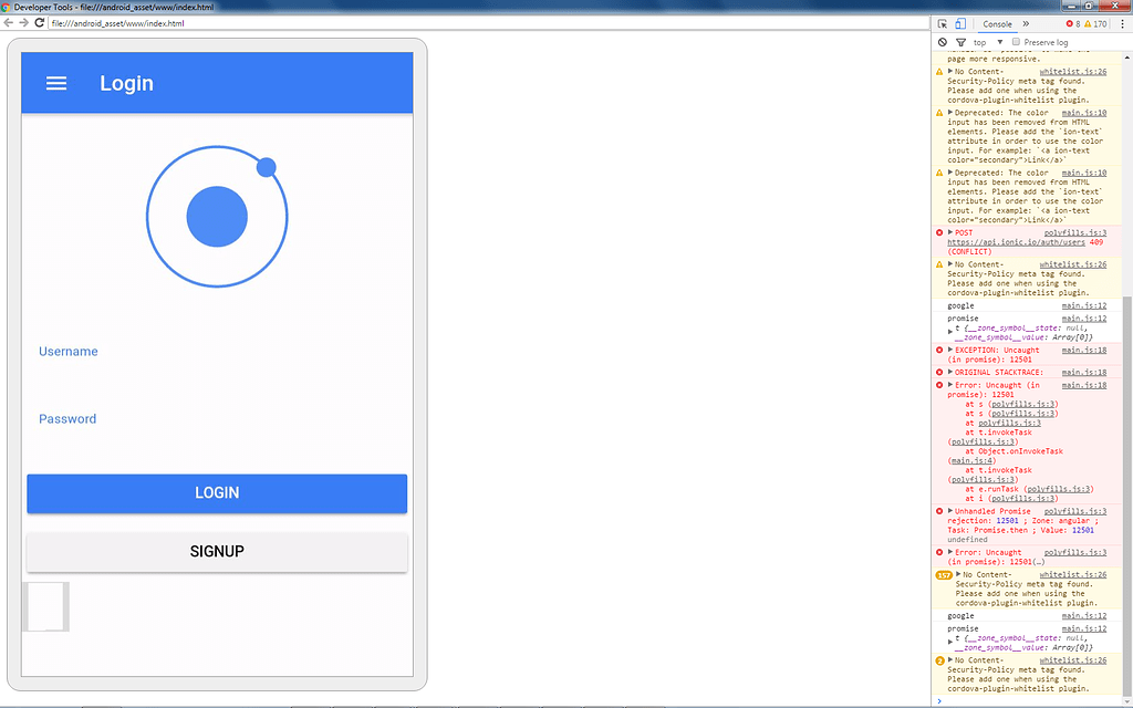 Ionic 2 + Ionic Cloud Auth: Google Auth failing (12501) - ionic-v3 - Ionic Forum