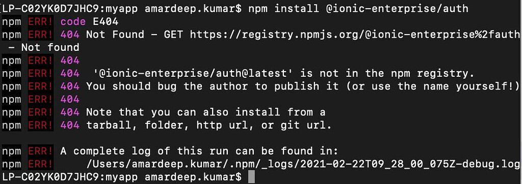 Ionic Auth Connect - Ionic React - Ionic Forum